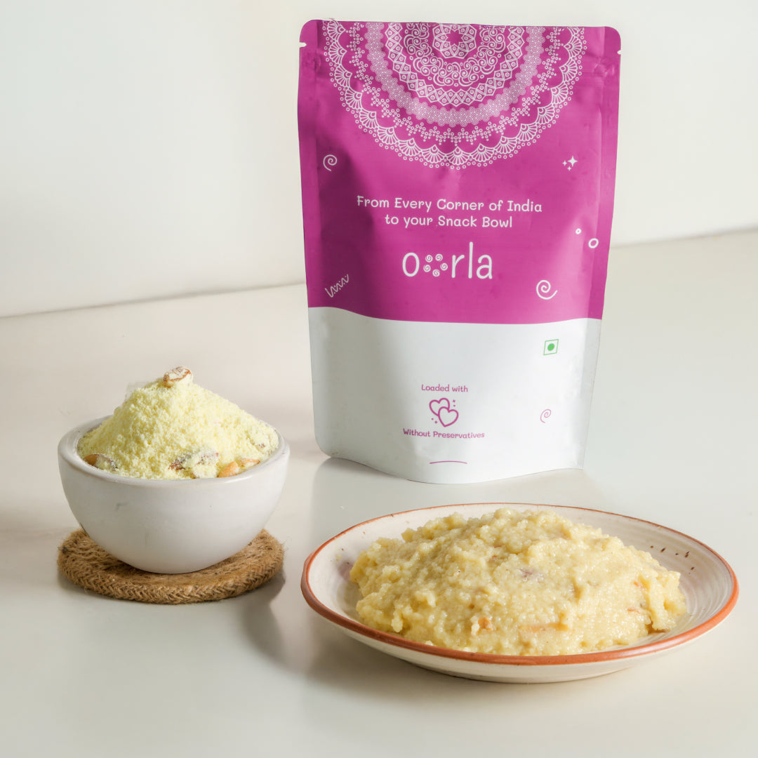 Instant Kesari Bath Mix – Rich, Ghee-Flavoured Sweet – Oorla