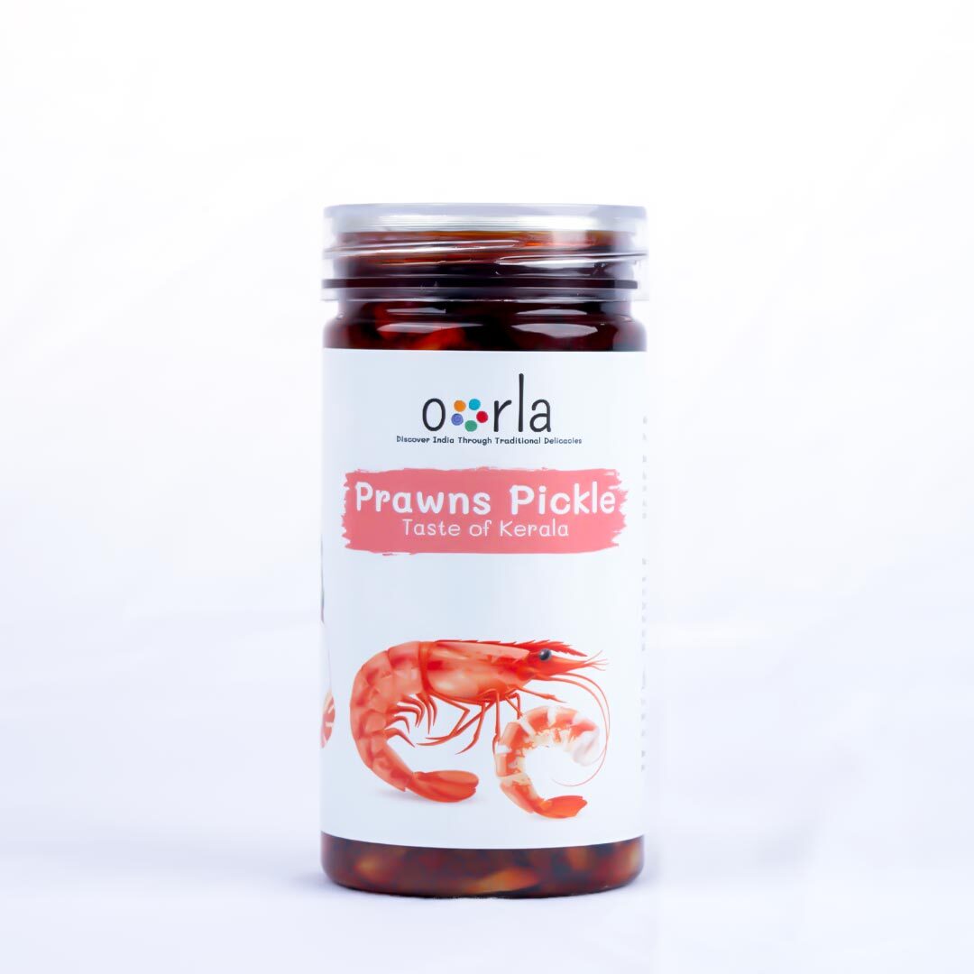 Kerala Prawns Pickle | Homemade Prawns Pickle by Oorla